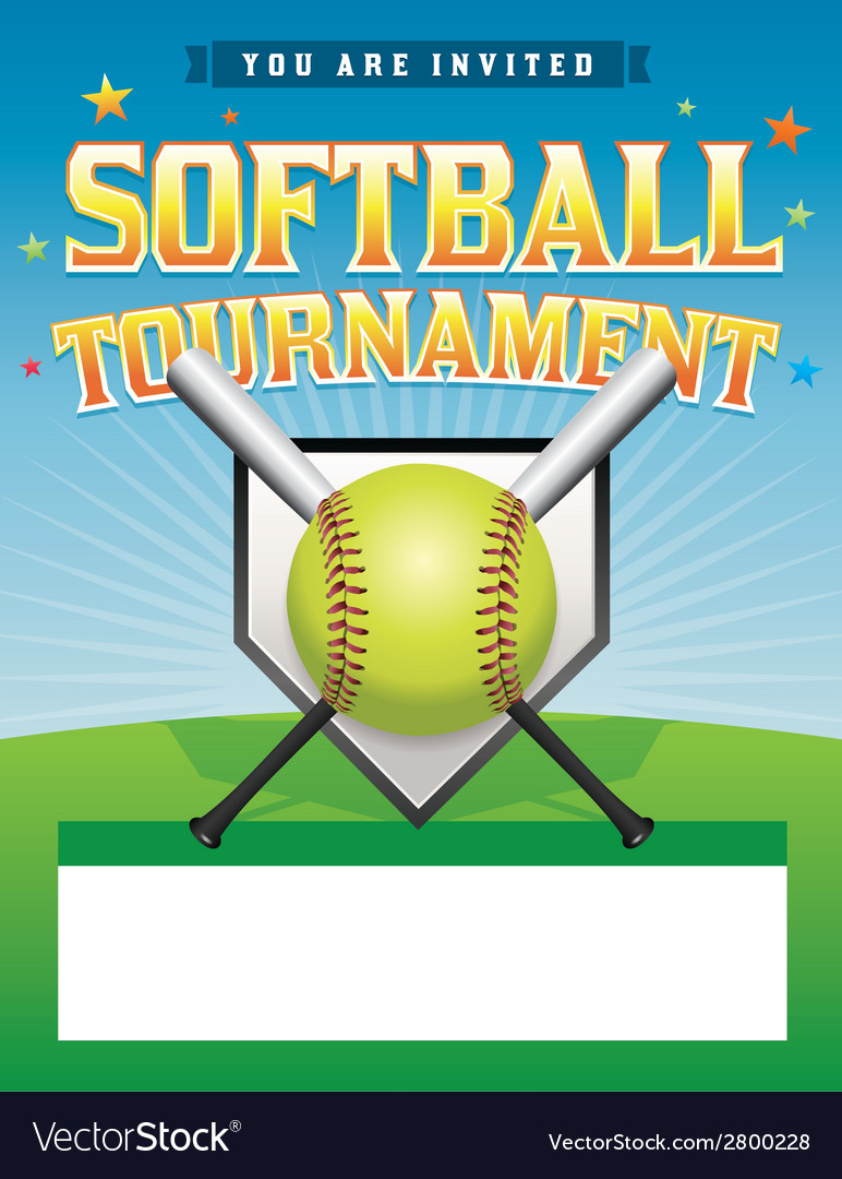 Softball Tournament Flyer Template Free