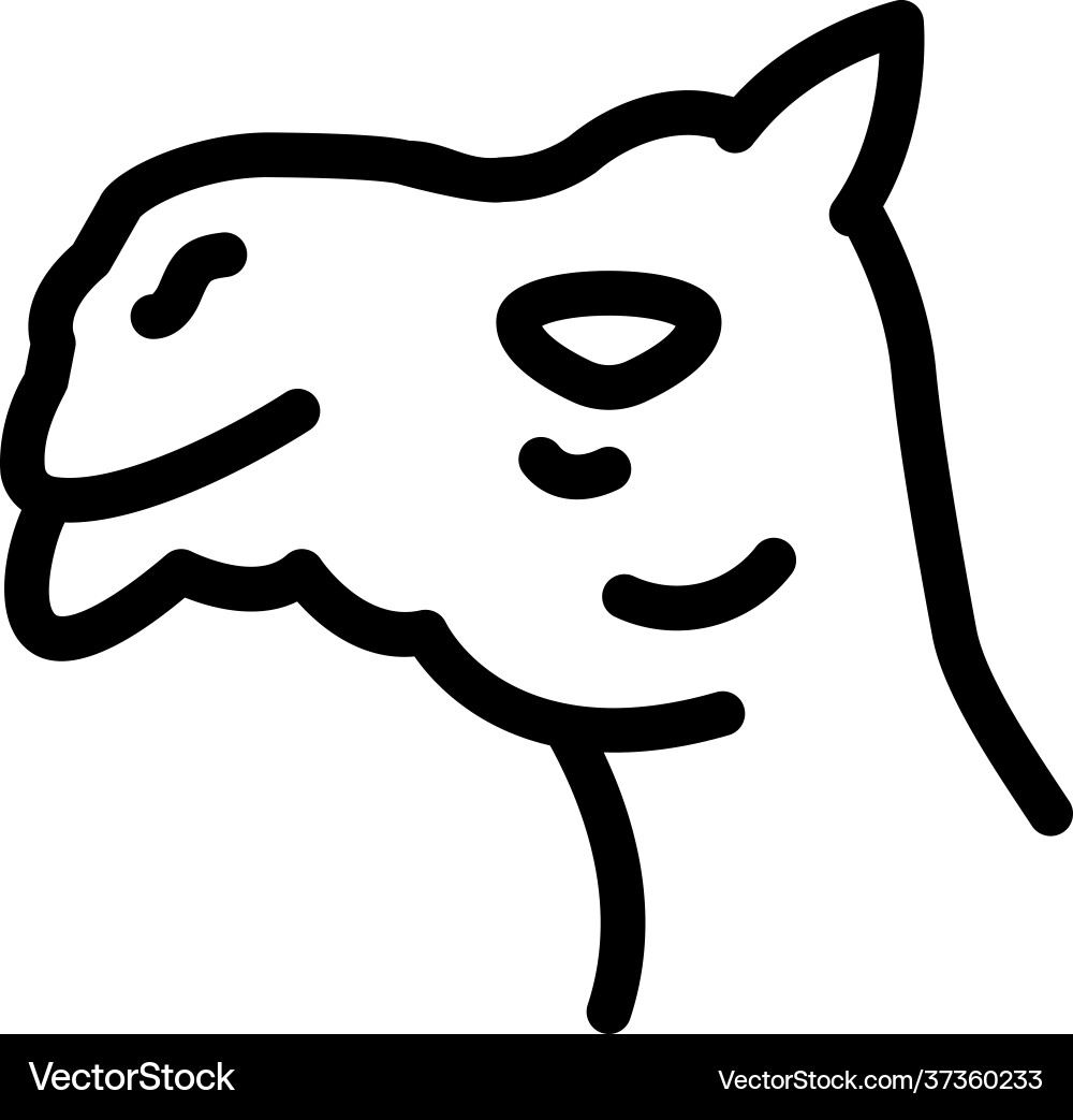 Camel Royalty Free Vector Image - VectorStock