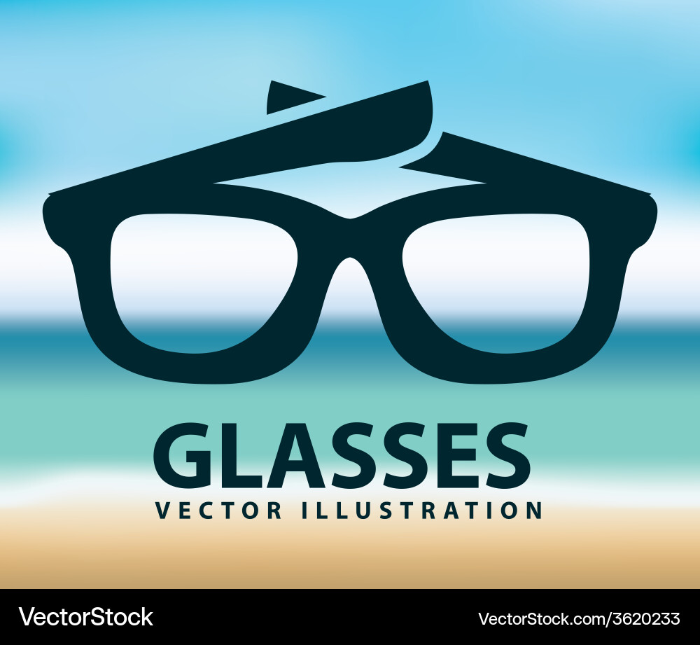 Glasses Royalty Free Vector Image - VectorStock
