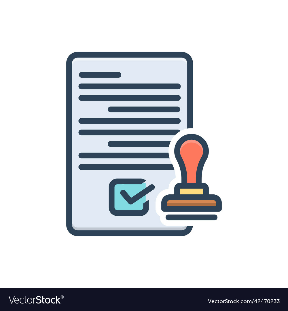 Permitted Royalty Free Vector Image - VectorStock