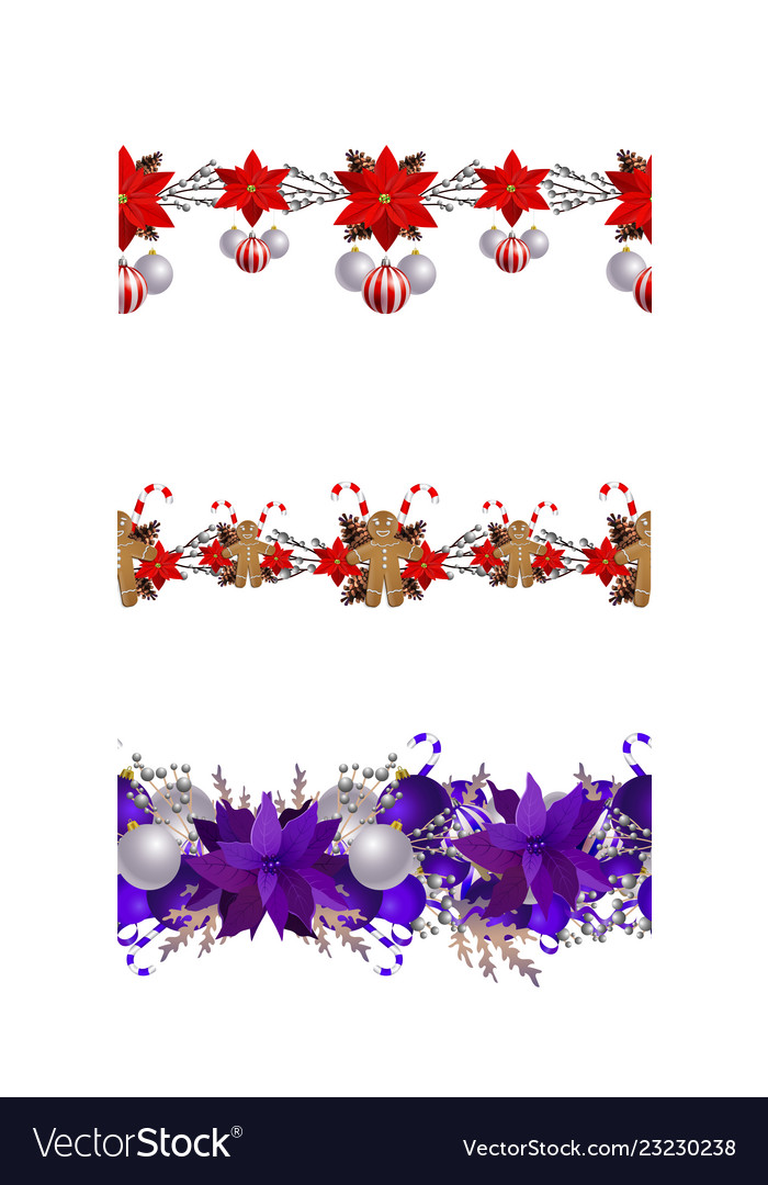 Christmas elements for your designs Royalty Free Vector