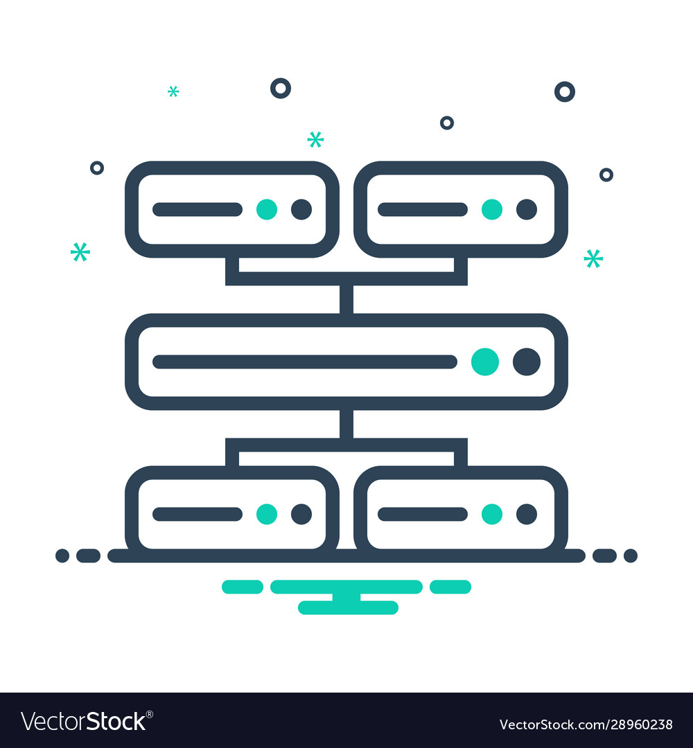 Data connect Royalty Free Vector Image - VectorStock