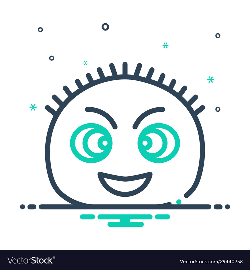 Fuzzy Royalty Free Vector Image - VectorStock