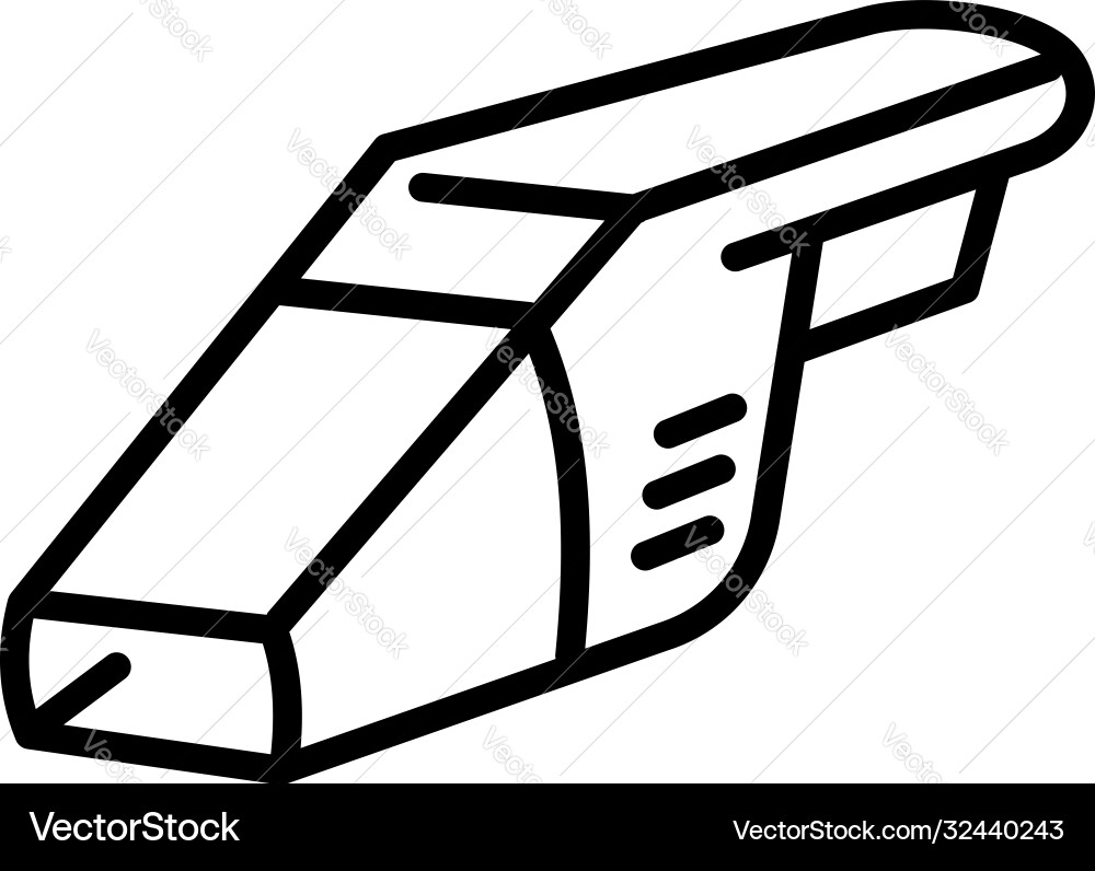 Car vacuum cleaner icon outline style Royalty Free Vector