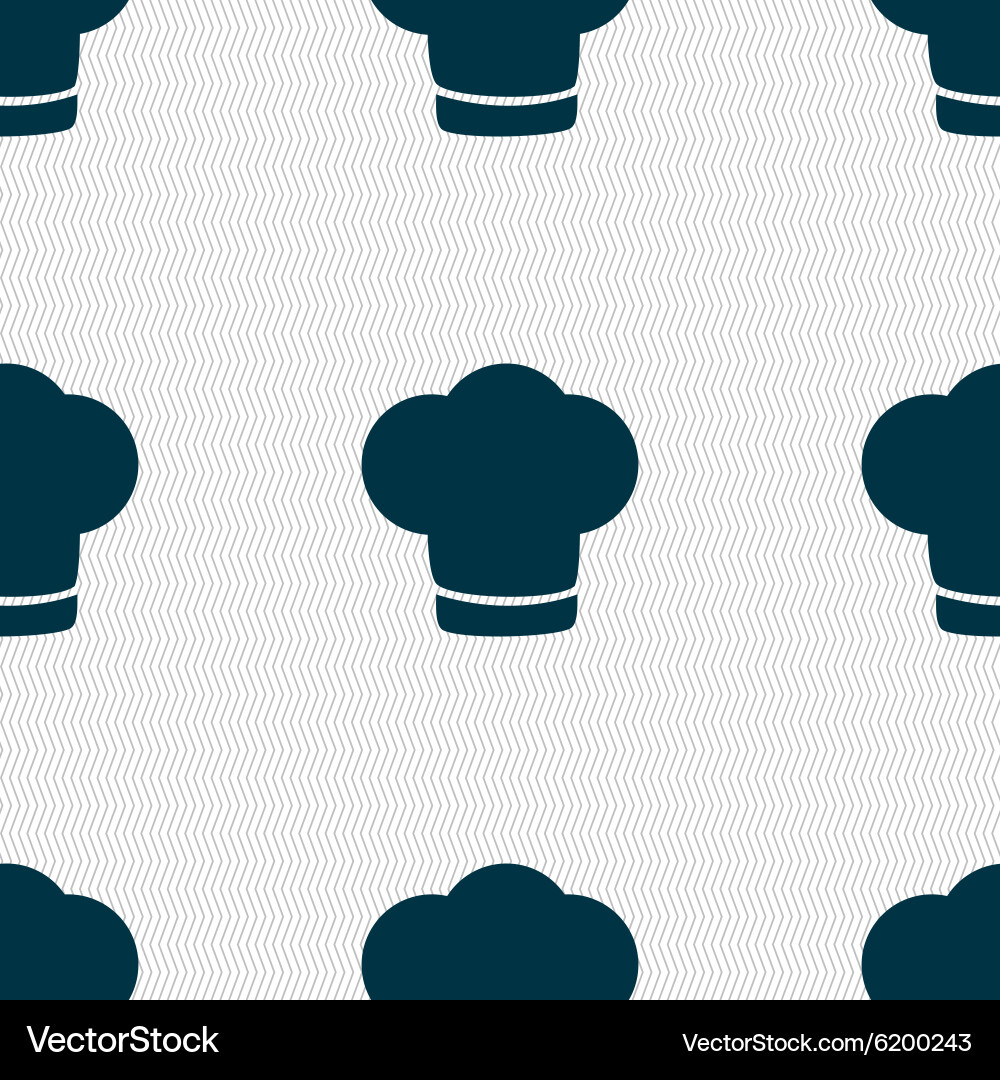 Chef hat sign icon cooking symbol cooks Royalty Free Vector