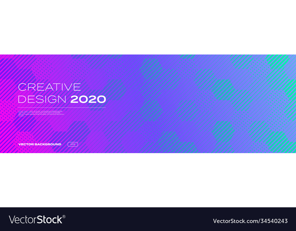 Creative background pattern halftone color Vector Image