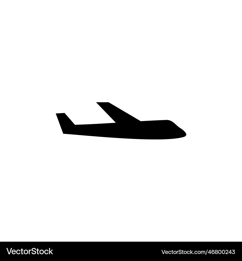 Plane icon airplane icon flight transport Vector Image