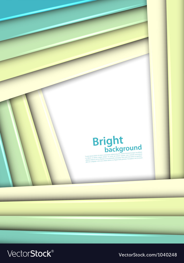 Abstract colorful background with stripes Vector Image