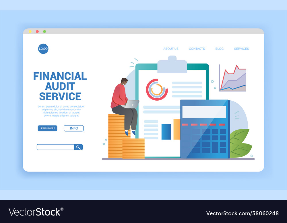 Analytics Data Science Financial Management Vector Image