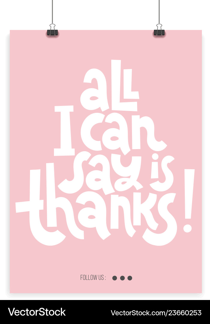 Thank you quotes and stickers Royalty Free Vector Image
