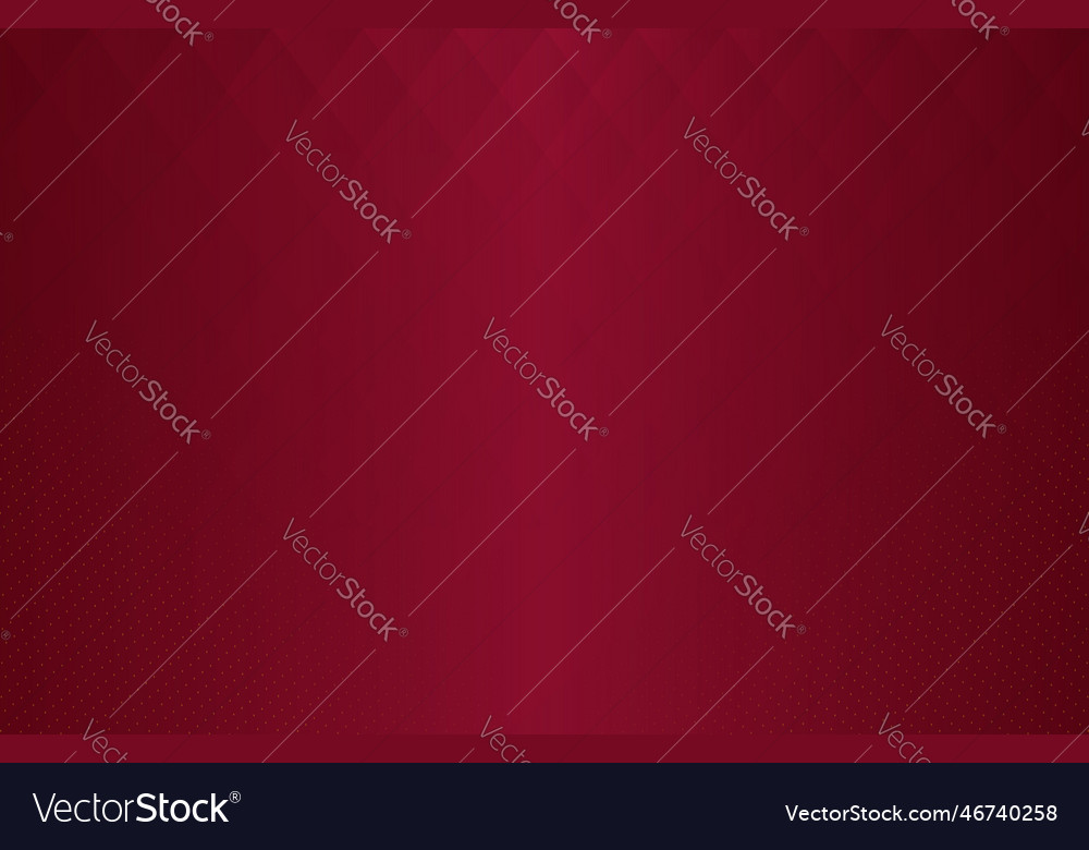 Abstract maroon geometric background with rhombus Vector Image