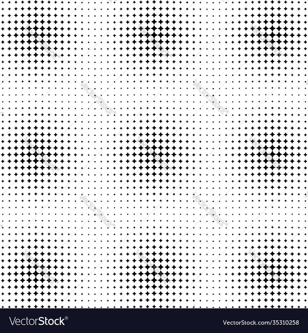 Seamless halftone pattern with circles halftone Vector Image