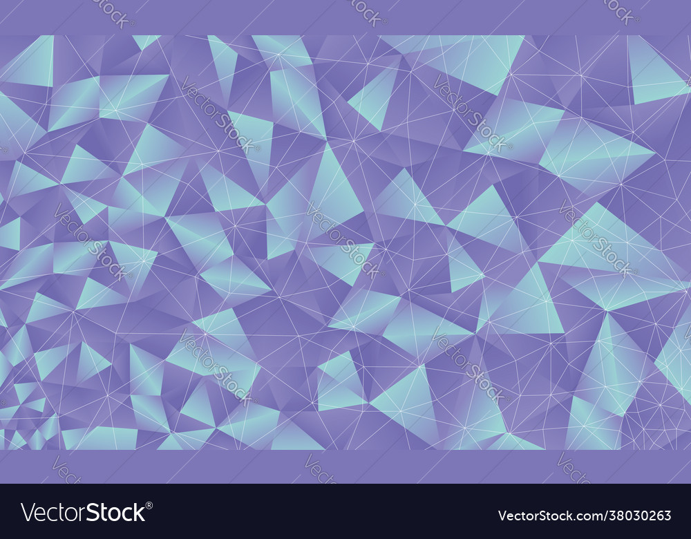 Blue triangles background Royalty Free Vector Image