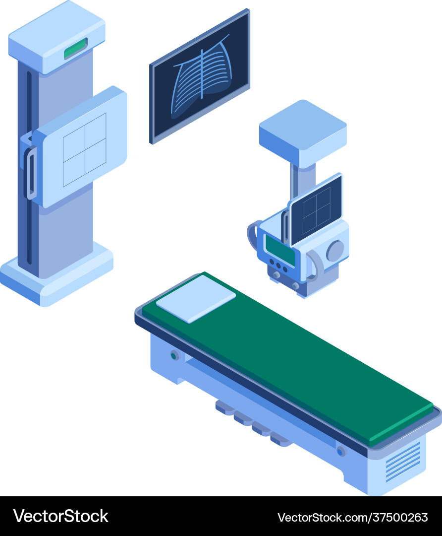 Xray apparatus icon Royalty Free Vector Image - VectorStock