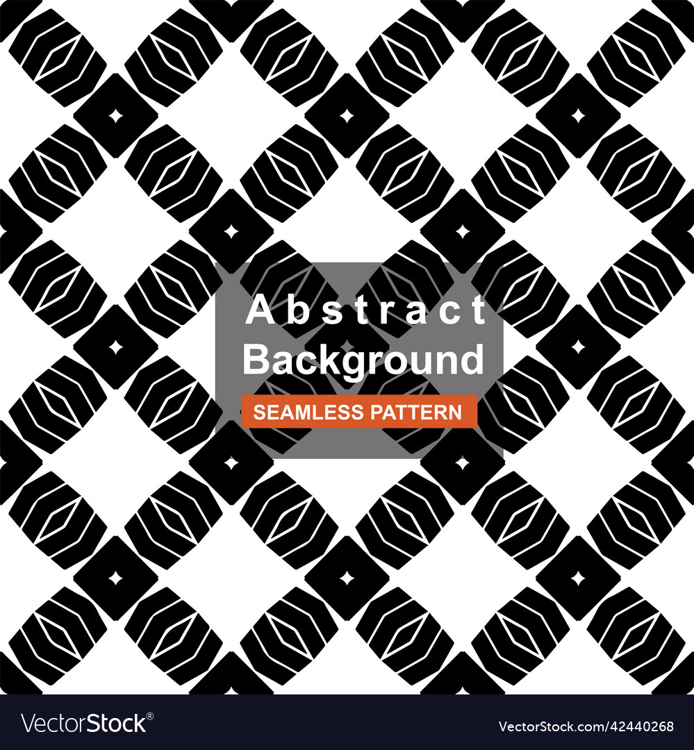 Abstract geometric seamless pattern background Vector Image