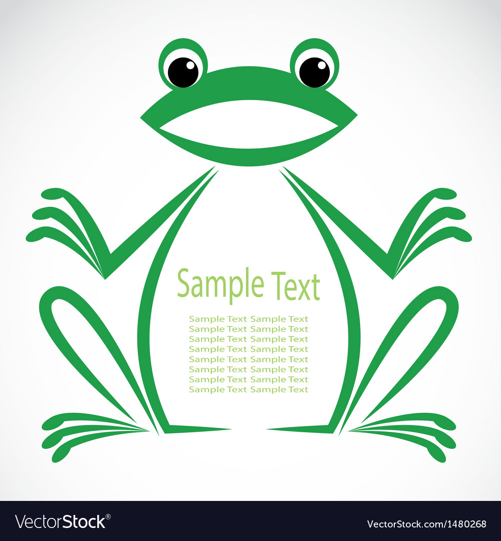Frog Royalty Free Vector Image - VectorStock