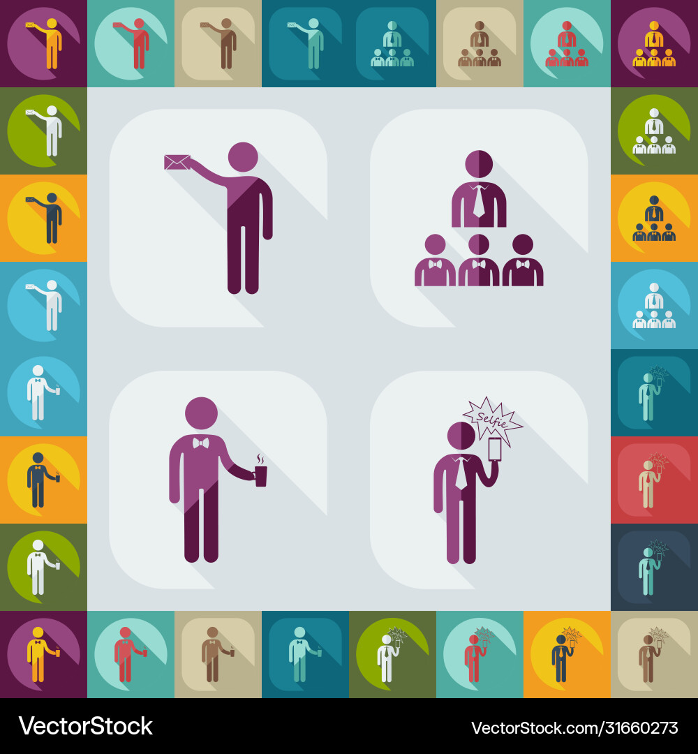 Assembly people silhouettes stick figure Vector Image