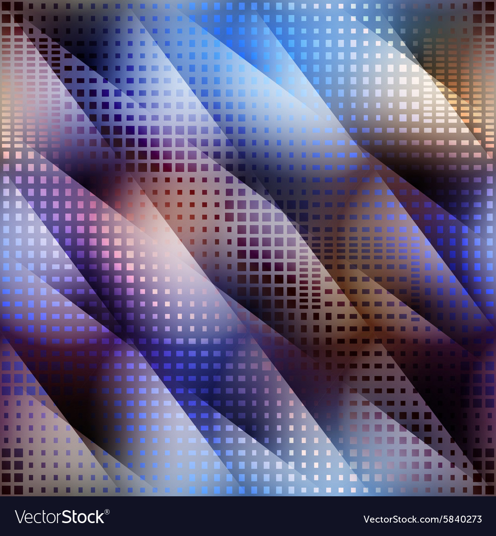 Blue blurred pattern Royalty Free Vector Image