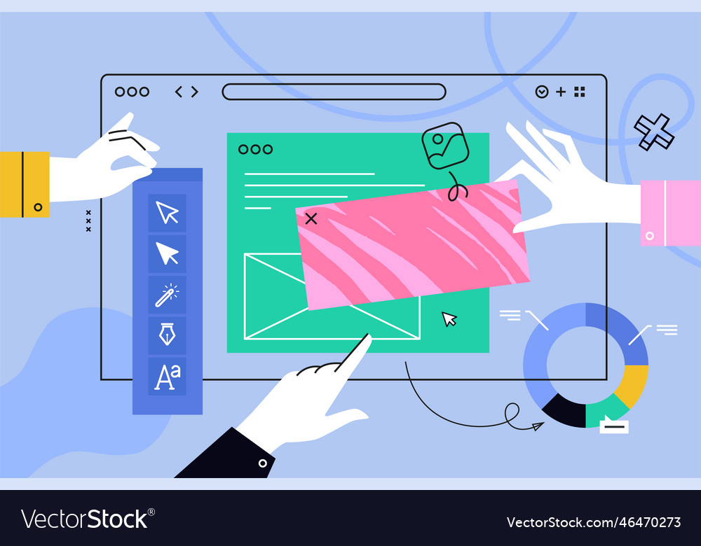 Creative concept Royalty Free Vector Image - VectorStock