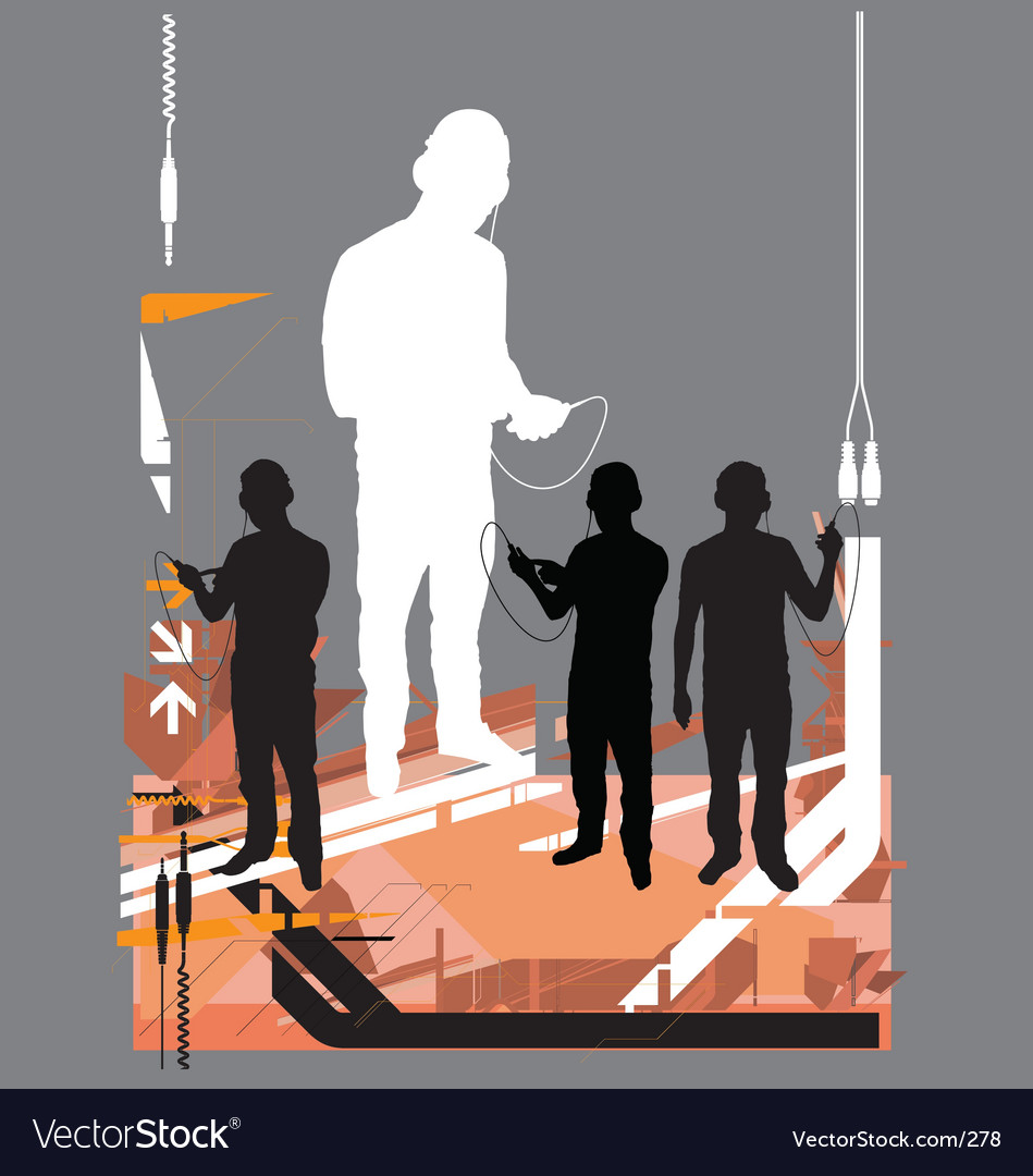 High tech background Royalty Free Vector Image