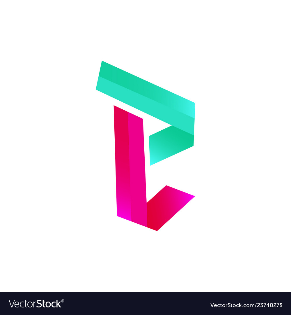 Modern initial letter e Royalty Free Vector Image