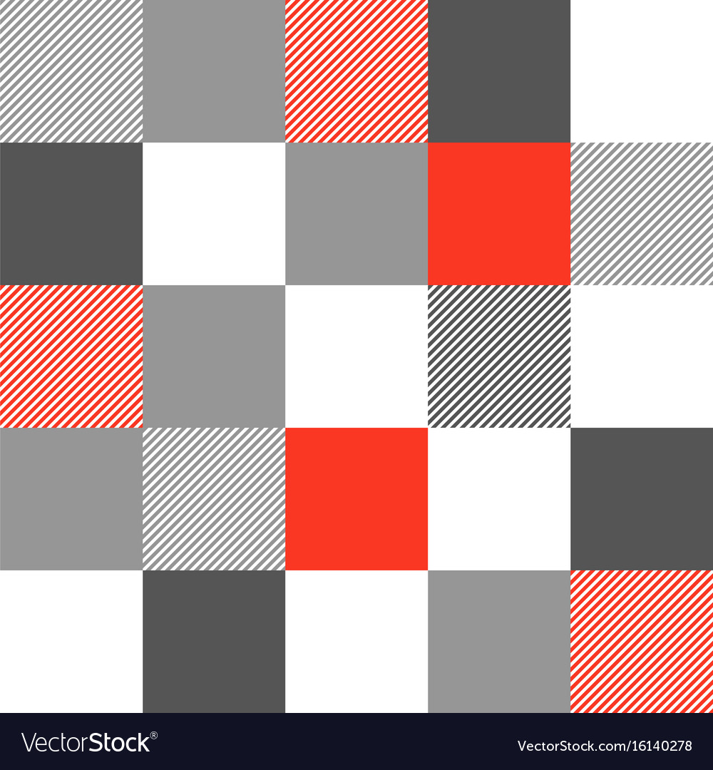 Seamless pattern with squares Royalty Free Vector Image