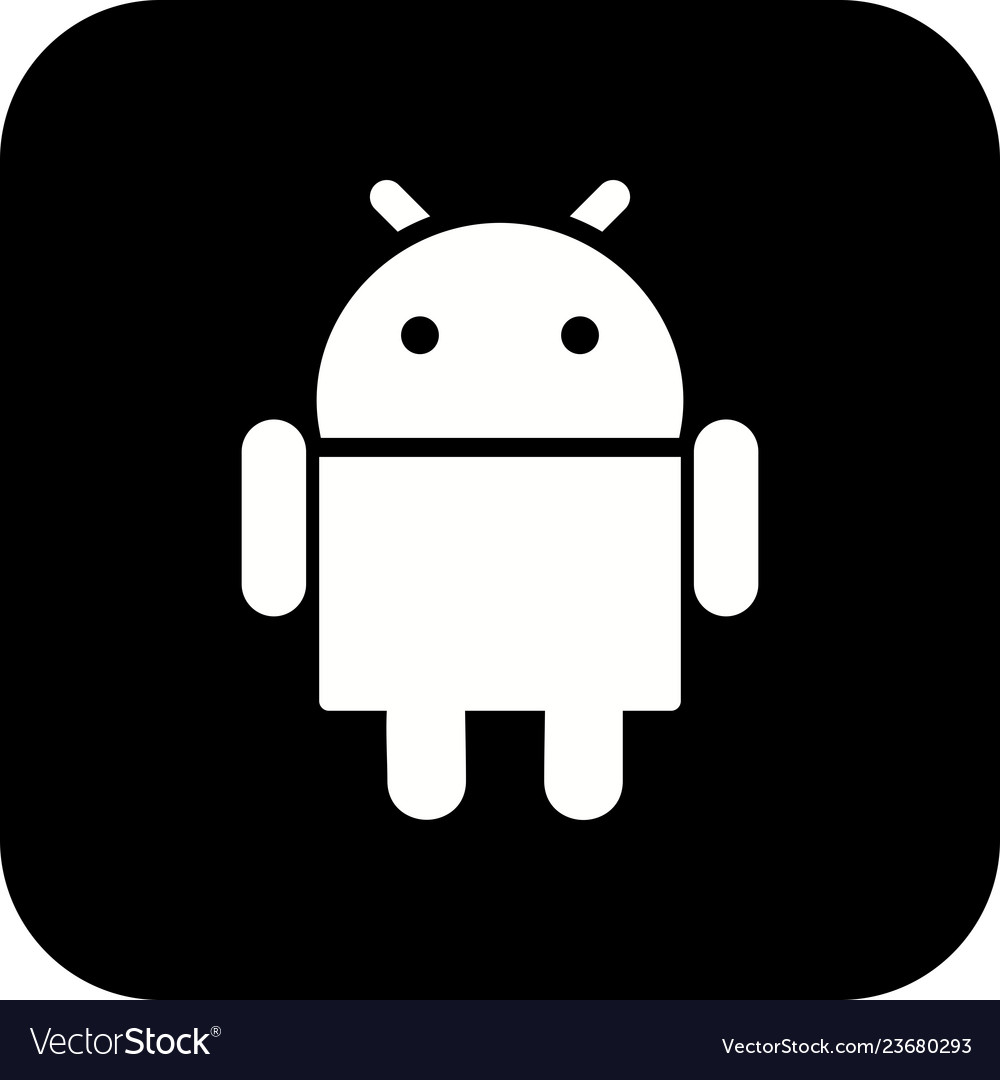 Android icon Royalty Free Vector Image - VectorStock