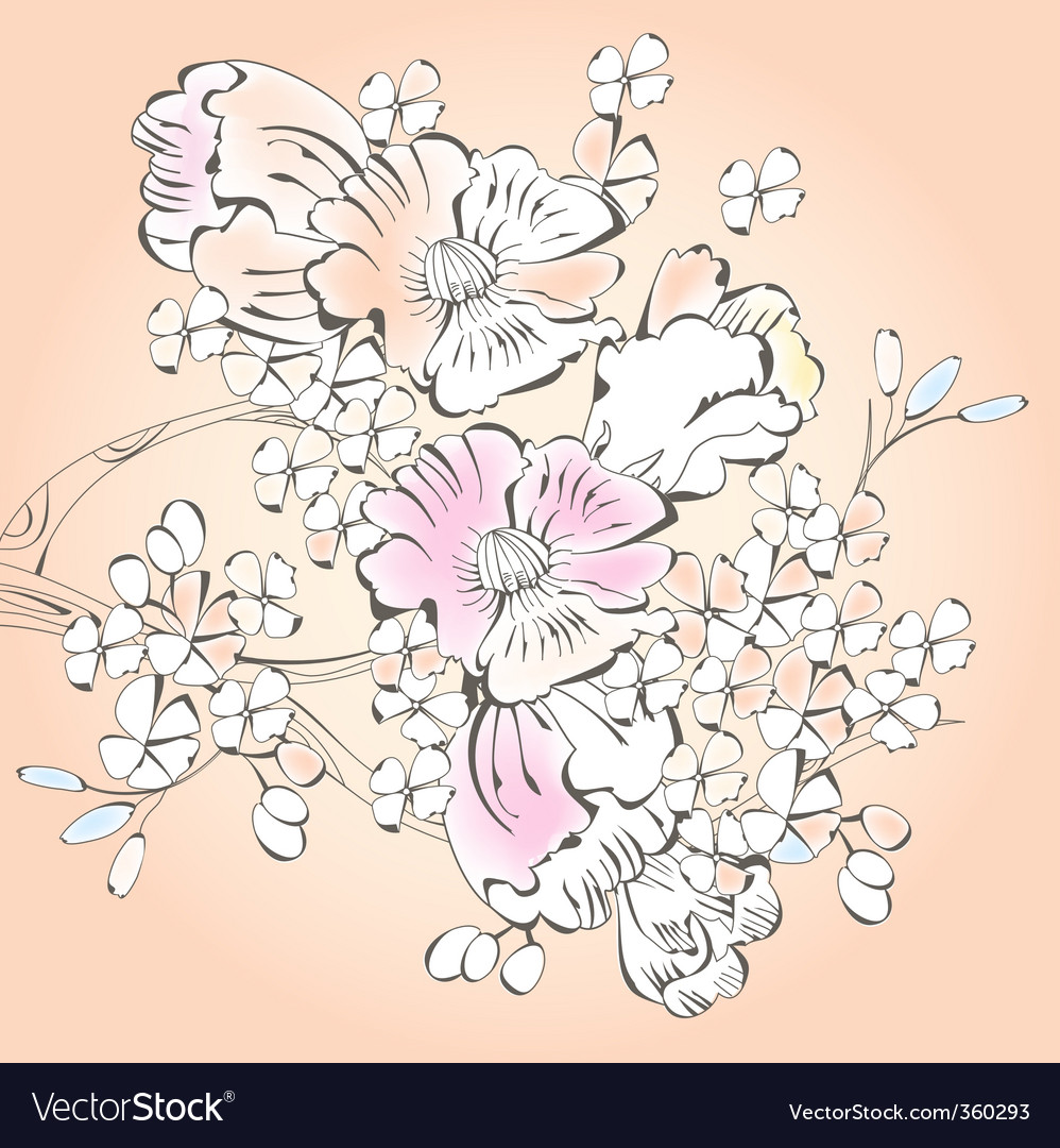 Spring background Royalty Free Vector Image - VectorStock
