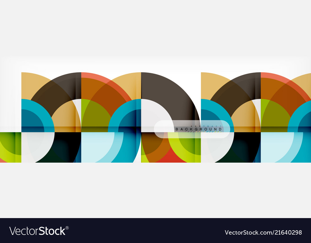 Circular abstract background Royalty Free Vector Image