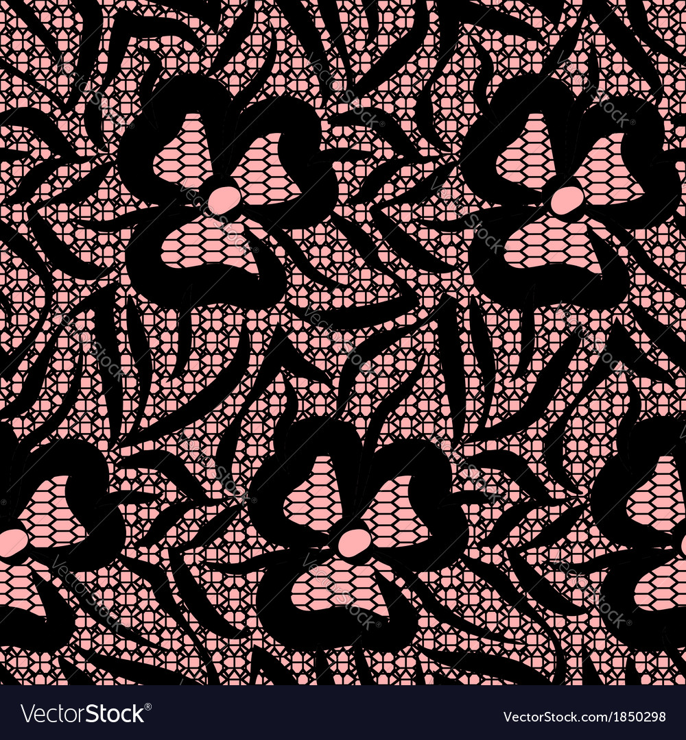 Seamless lacy pattern Royalty Free Vector Image