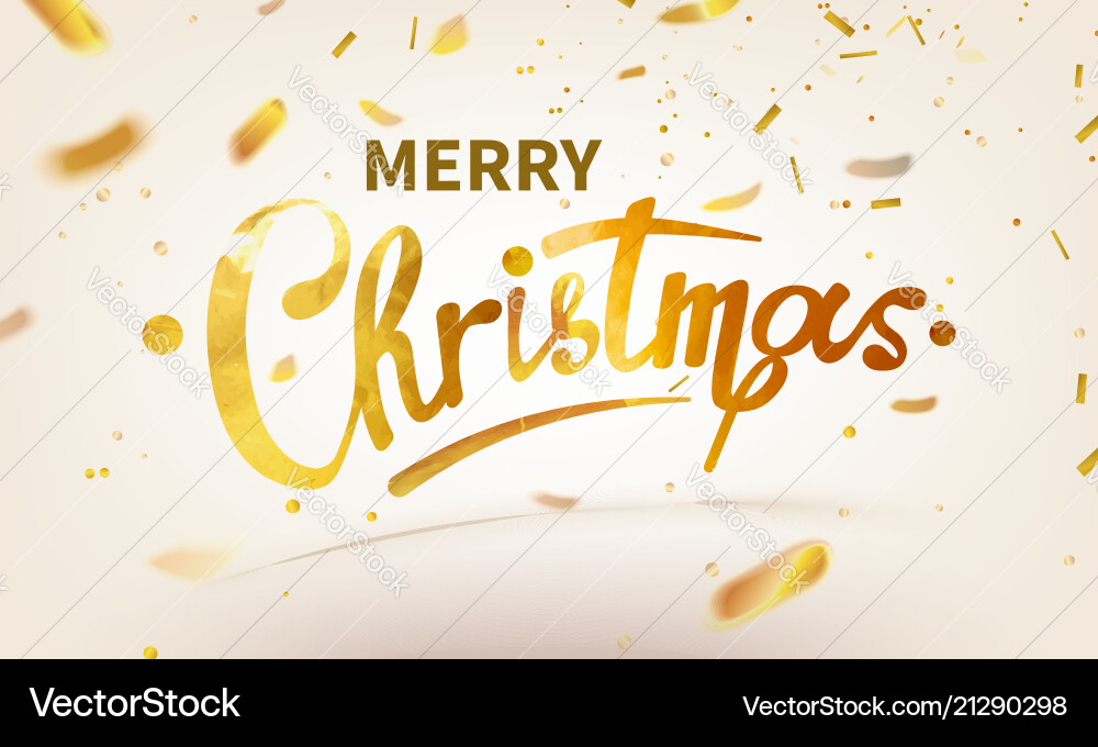 Stock merry christmas shiny Royalty Free Vector Image