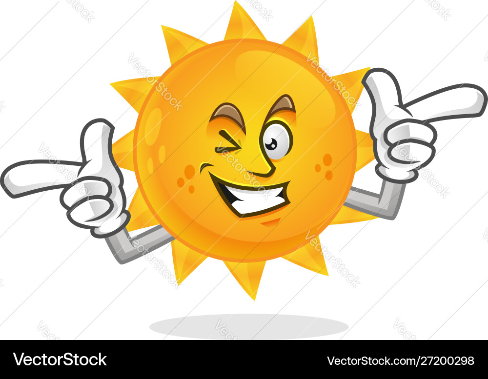 Sun Character Symbol