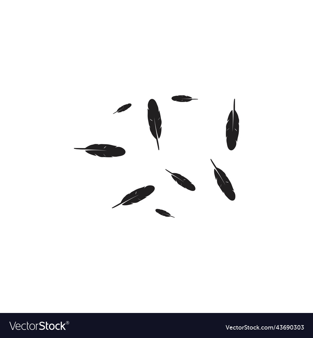 Feather background Royalty Free Vector Image - VectorStock