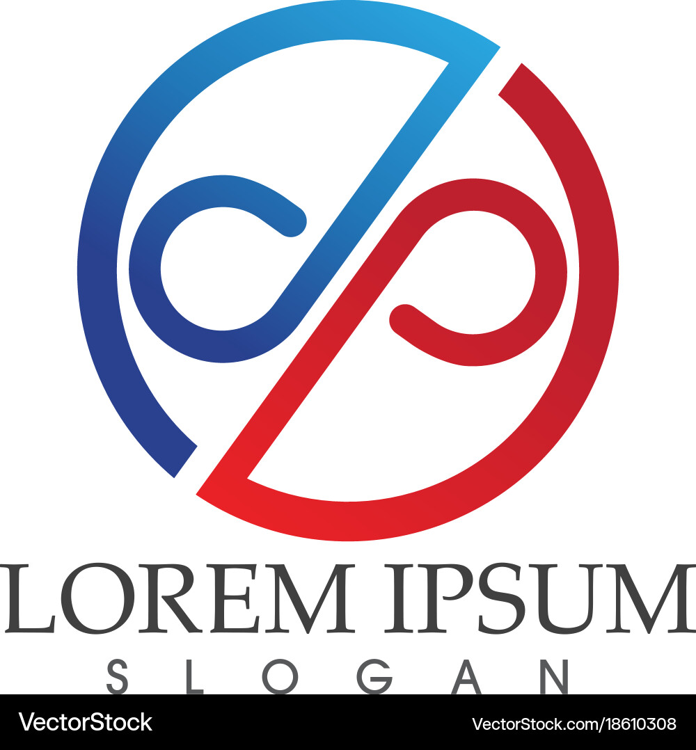 Infinity logo and symbol template icons app Vector Image