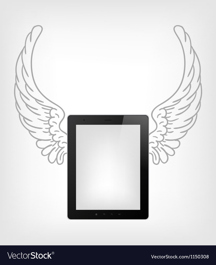 Tablet pc Royalty Free Vector Image - VectorStock