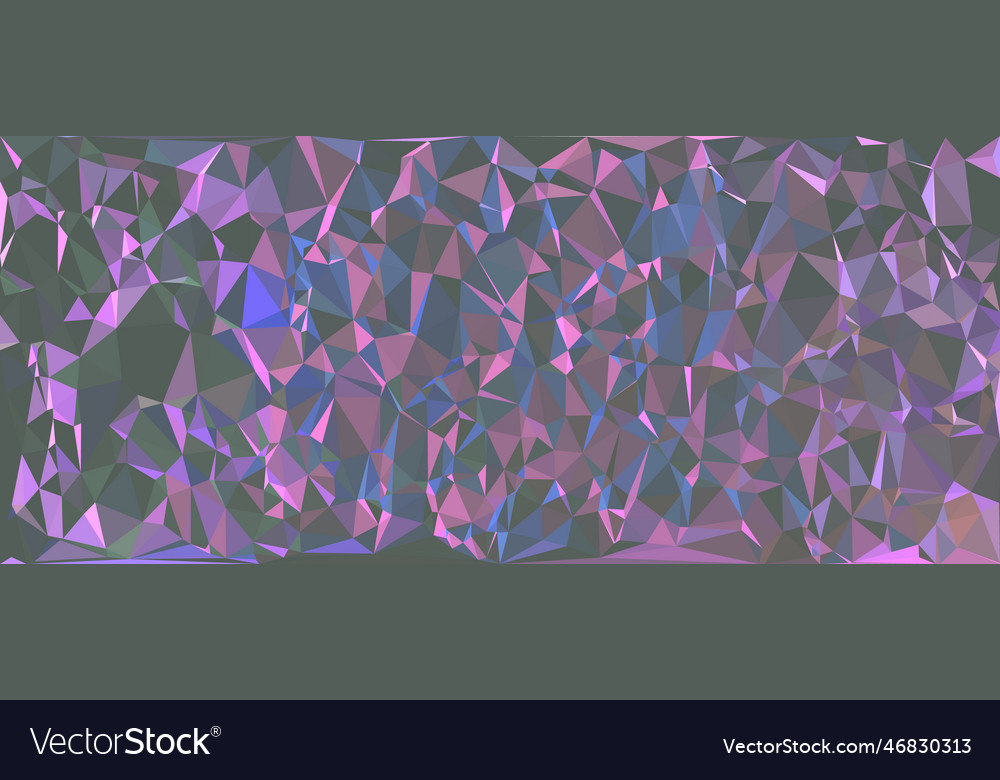 Abstract polygonal background triangular Vector Image