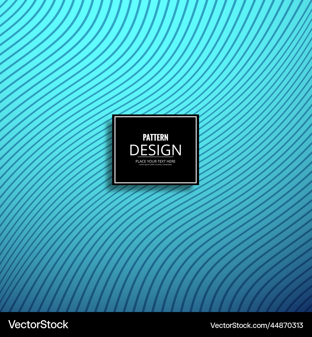 Elegant blue pattern background Royalty Free Vector Image
