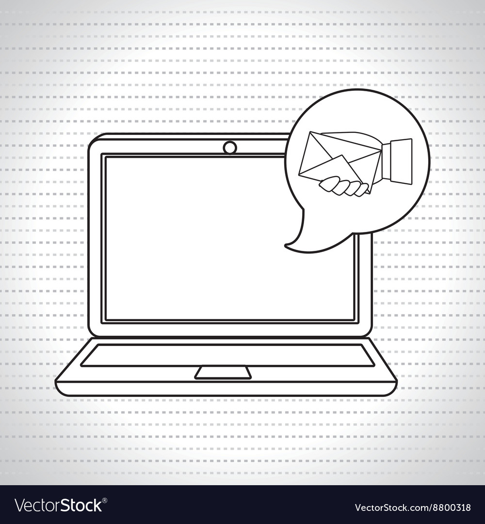 Computer technology design Royalty Free Vector Image