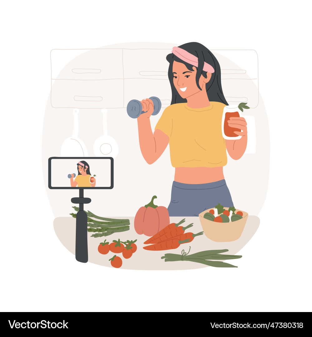 Nutrition isolated cartoon Royalty Free Vector Image