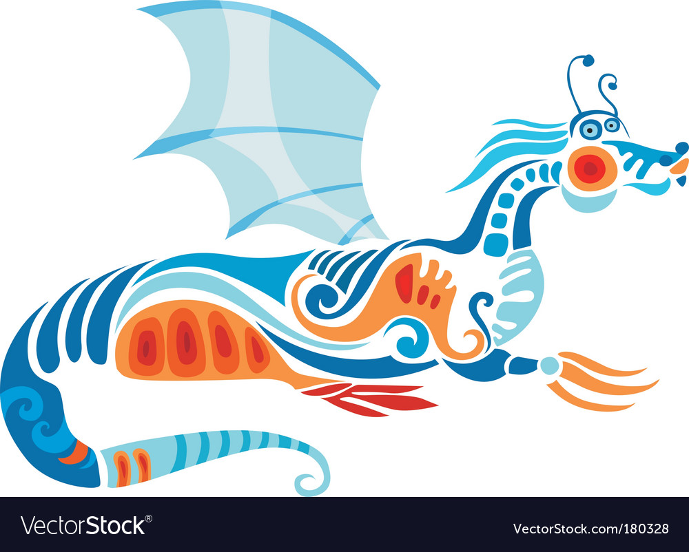 Dragon Royalty Free Vector Image - VectorStock