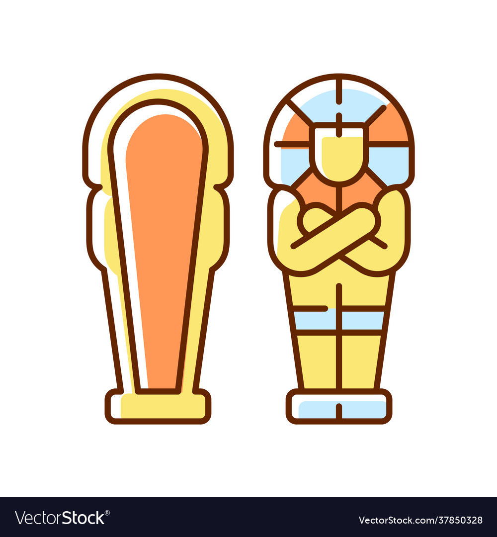 Egyptian Sarcophagus Clip Art