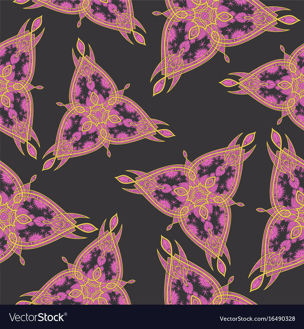 Oriental pattern Royalty Free Vector Image - VectorStock