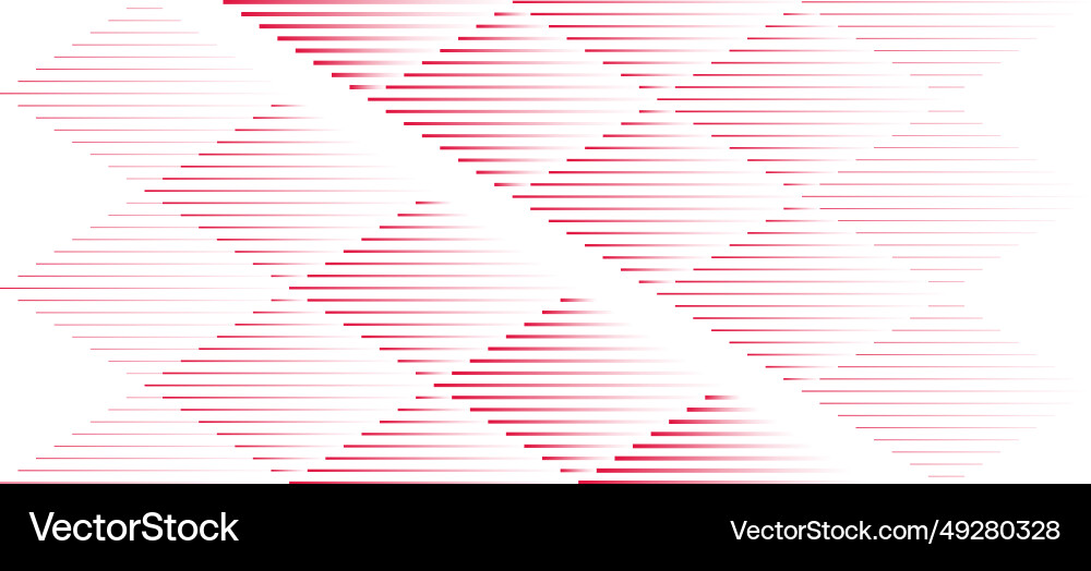 Speed stripes red futuristic white background Vector Image
