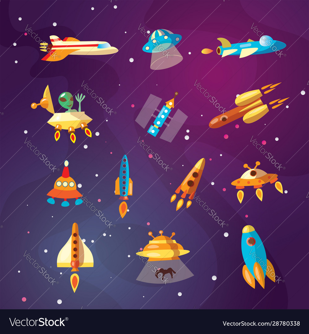 Cute cartoon space explorer astronomy science Vector Image