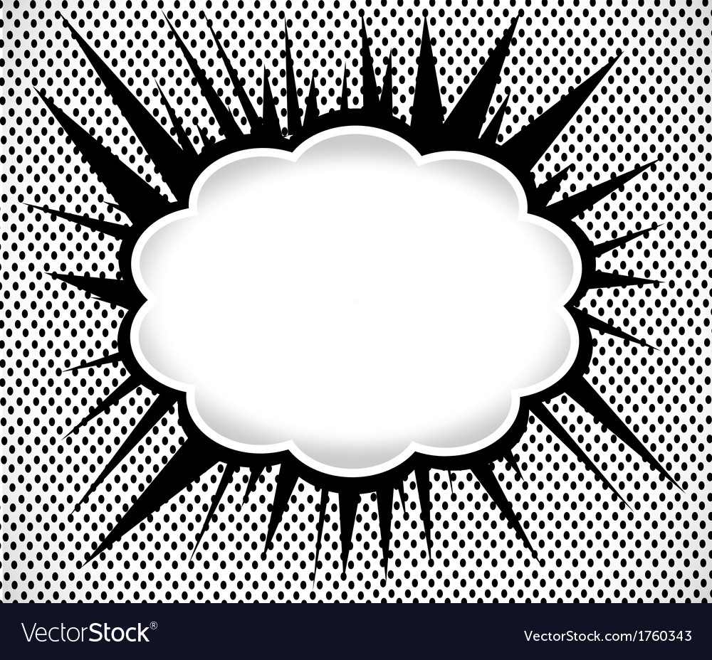 Blank empty speech bubbles Royalty Free Vector Image