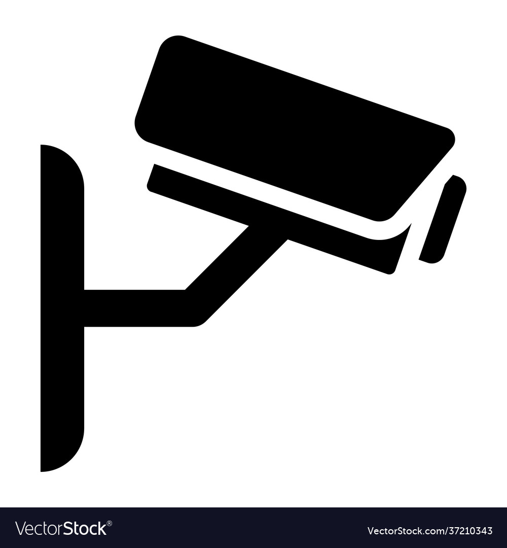 Cctv camera Royalty Free Vector Image - VectorStock