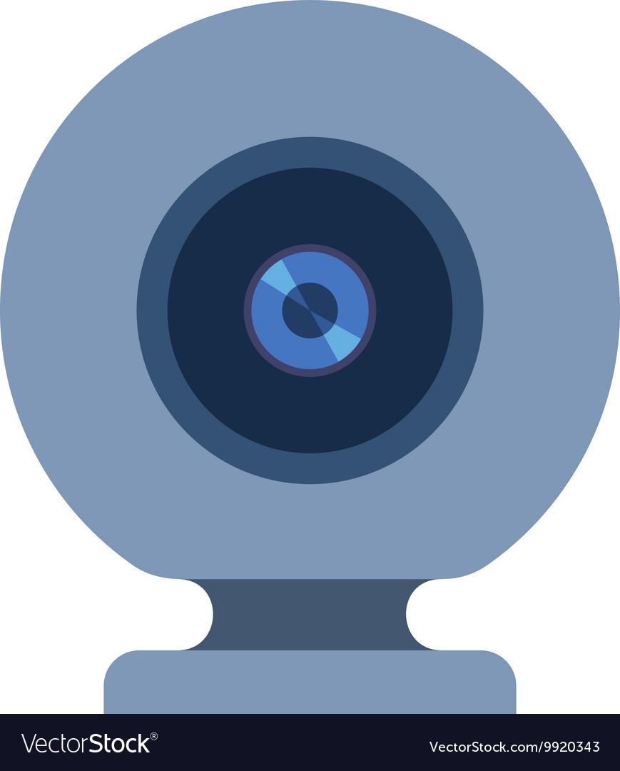 Web camera icon Royalty Free Vector Image - VectorStock