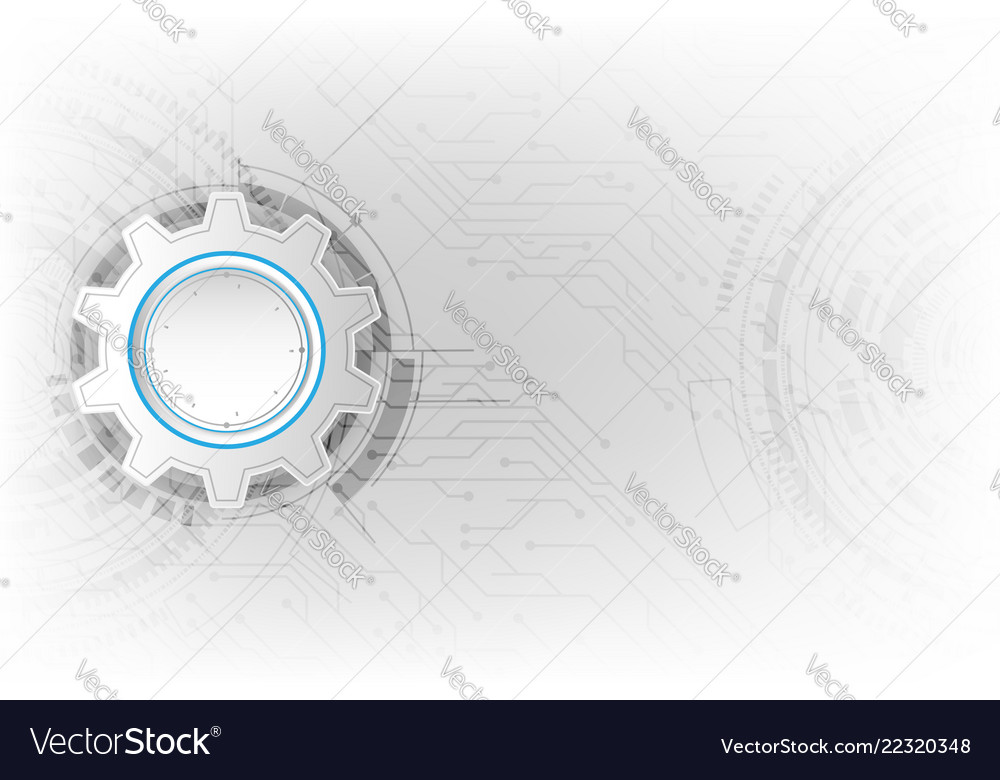 Abstract technological background concept Vector Image