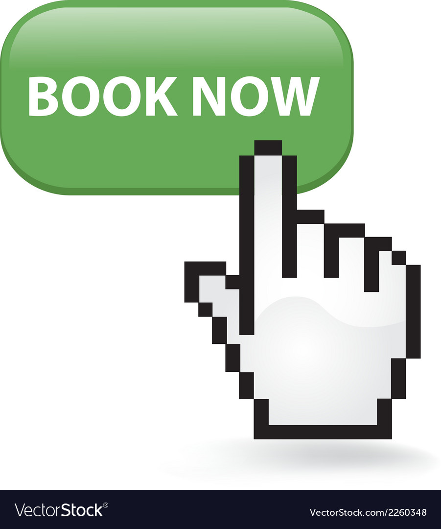 Book now button Royalty Free Vector Image - VectorStock