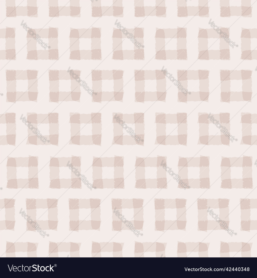 Neutral squares texture seamless pattern Vector Image